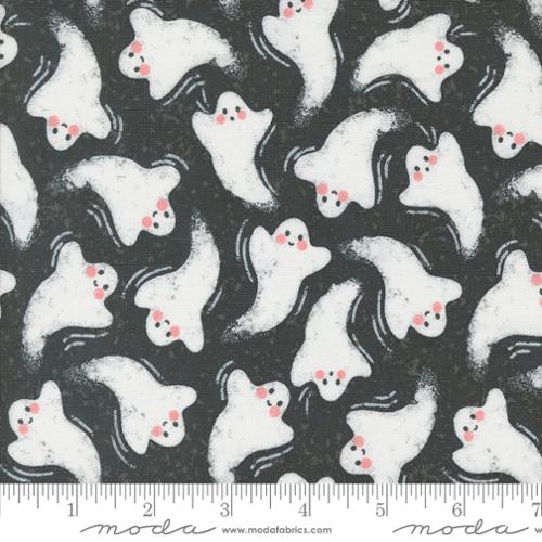 Hey Boo - Friendly Ghost - Midnight for Moda Fabric - 5211 16 – My ...