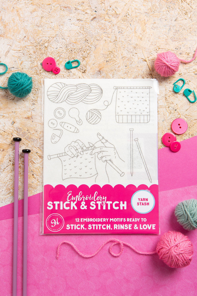 Yarn Stash Stick & Stitch Embroidery Pack – My Fabricology