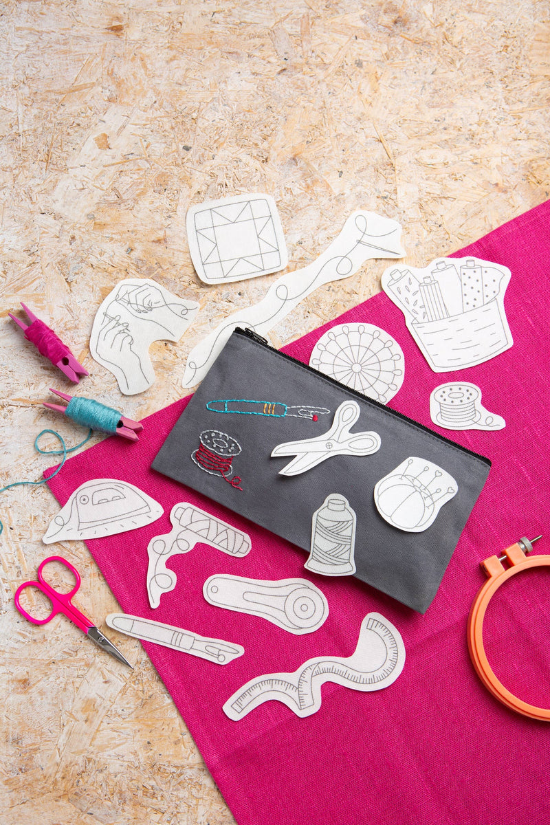 Sewing Circle Stick & Stitch Embroidery Pack – My Fabricology
