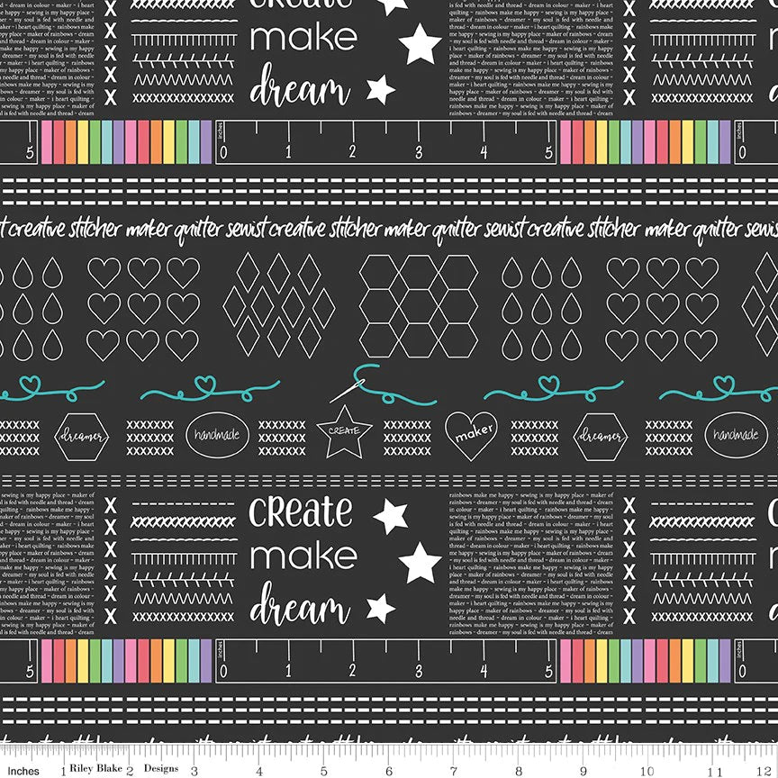 Make - Main Black by Kristy Lea for Riley Blake Designs – My Fabricology