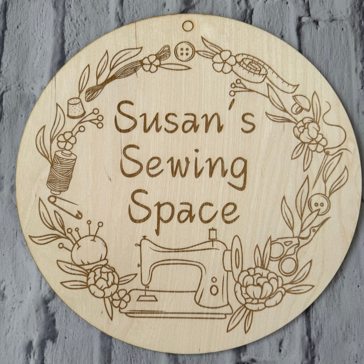 Custom Sewing Room sign – My Fabricology