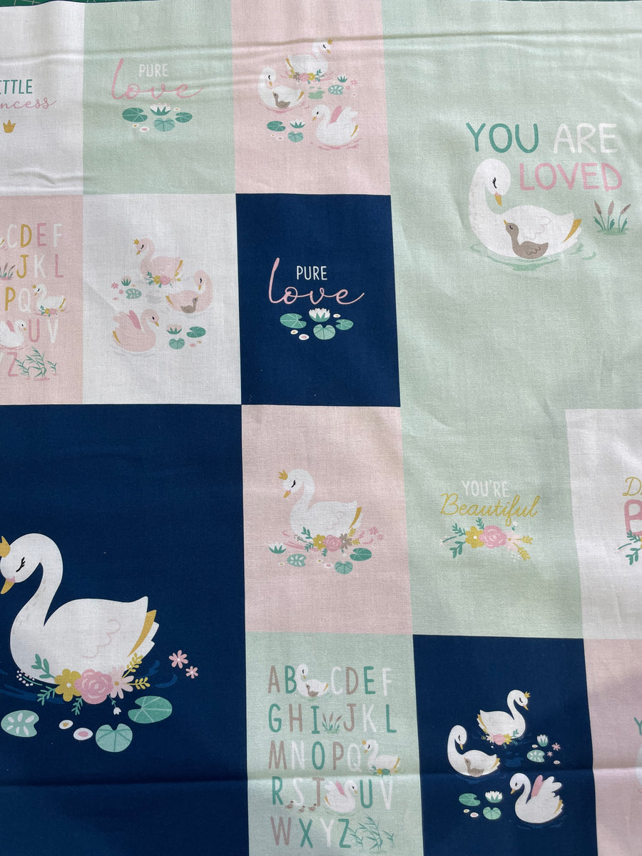 Swan Princess - Panel- DV6237 – My Fabricology