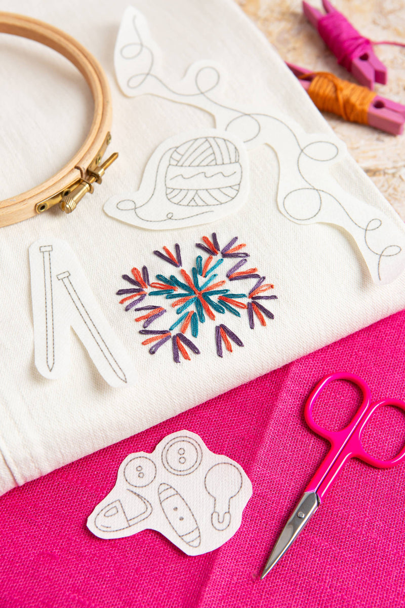 Yarn Stash Stick & Stitch Embroidery Pack – My Fabricology