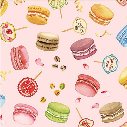 Baked with Love - Macaroons Pink by Michael Miller Fabrics – My Fabricology