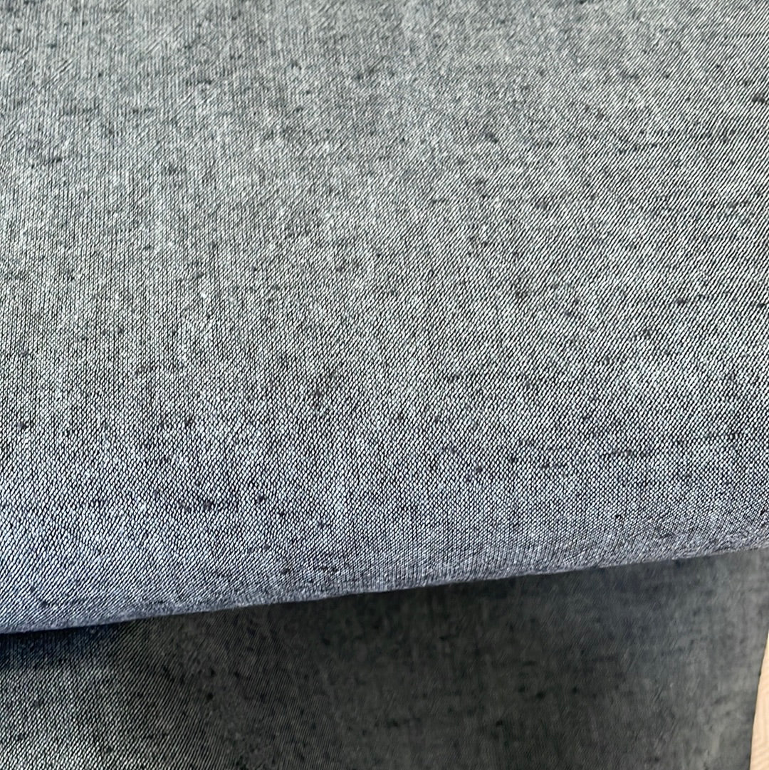 Yarn Nep Fabric - 100% cotton - Blue – My Fabricology